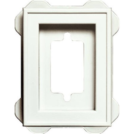 Grillsgonewild 130130002123 Recessed Mini Mounting Block; White ...