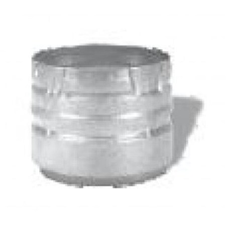 Dura-Vent Dura-Vent 3PVP-ADB 3" PelletVent Pro Black Appliance Adapter ...