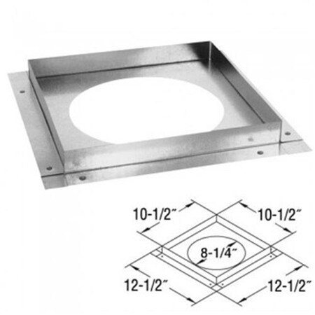 Dura-Vent Dura-Vent 58DVA-FS 5" x 8" DirectVent Pro Ceiling Firestop ...