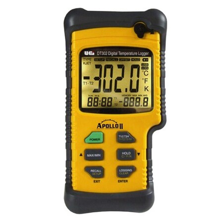 Uei Dual Input Logging Thermometer UE584747 | Zoro