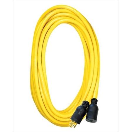 Voltec Voltec 05-00127 50 ft. SJTW Yellow - Locking Extension Cord ...