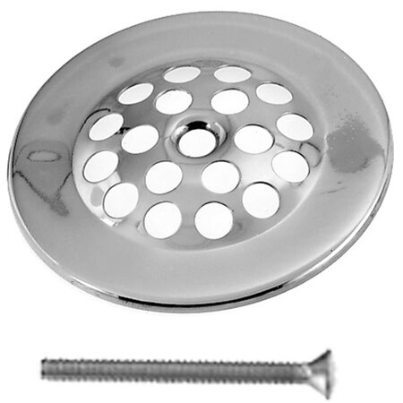Deluxdesigns Beehive Style Tub Grid with Screw - Polished Nickel ...