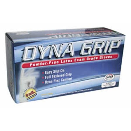 S.A.S. SAFETY CORP L, 8 mil, Latex Powder-Free, Latex Disposable Gloves ...