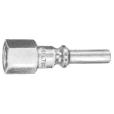 Wilton Milton MILS-792 "L" Style Air Plug- .25" NPT Female- 2 Pk. MILS ...