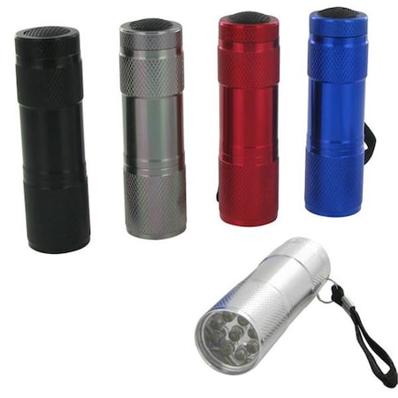 Next Product Ultra Bright 100-000 Hours 9-Led Flashlight -Random Colors ...