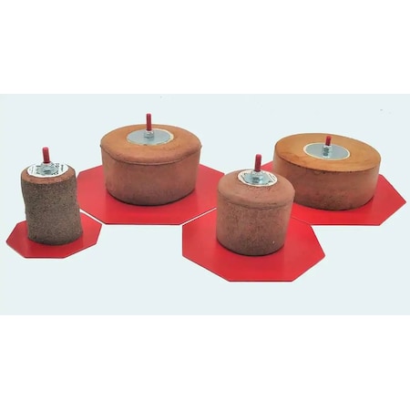 Unique Fire Stop Products Core Bore Firestop System 4in CBS-4 | Zoro