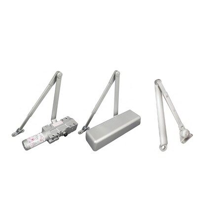 Inox Door Closer Grade 1 Friction Hold-Open Full Cvr Aluminum DC9016HO ...