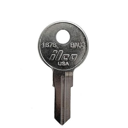 Ilco Ilco: Key Blanks, 1676-BAU3 BAUER ILCO-1676-BAU3 | Zoro