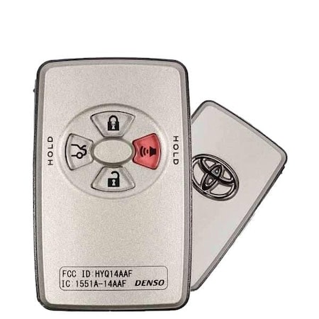 Oem 2005-2007 Toyota Avalon / 4-Button Smart Key / PN89904-07030 ...