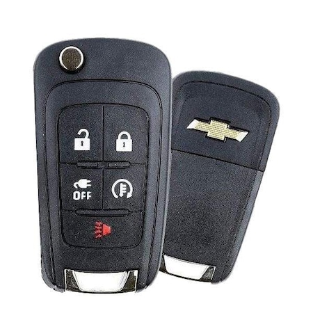 Oem OEM: NEW: 2014-2016 CHEVROLET SPARK 5 BUTTON REMOTE FLIP KEY - PN ...