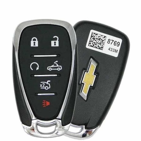 Oem OEM: NEW: CHEVROLET 6 BUTTON SMART PROXIMITY KEY 433MHZ HYQ4EA ...