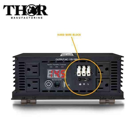 Thor THOR- 5000 WATT POWER INVERTER with USB 2.1 APS-THMS5000 | Zoro