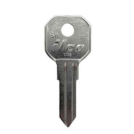 Ilco Ilco: Key Blanks, 1611 GAS CAP KEY ILCO-1611 | Zoro