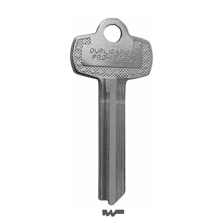 Ilco Key Blanks, 1A1TB1 BEST TB ILCO-1A1TB1 | Zoro