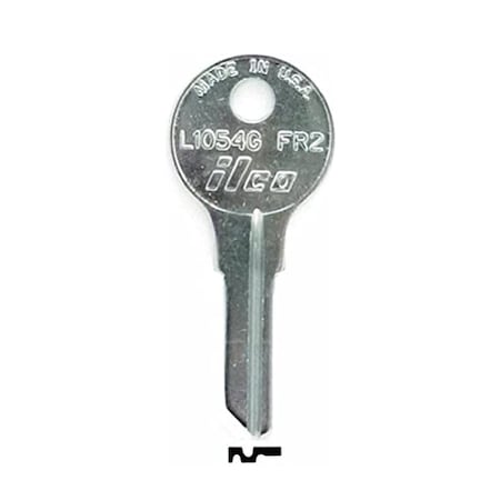 Ilco Key Blanks, L1054G-FR2 FORT (L54G L54G) ILCO-L1054G-FR2 | Zoro