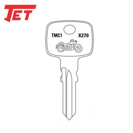 Jet JET: TRIUMPH Motorcycle Key JET-TMC1-NP | Zoro