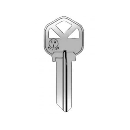 Jma JMA:KW1 Keys - Nickel Finish Kwikset Key Blanks JMA-KW1-1KE-NP | Zoro