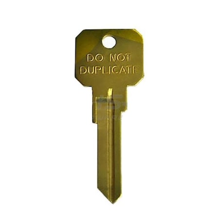 Jma KW1 Keys - Brass Finish Kwikset Key Blanks - Do Not Duplicate JMA ...