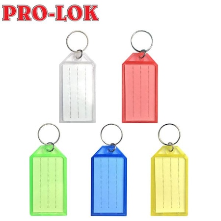 Pro-Lok ProLok: Key Tag w/Ring-100/Bulk PRL-K810-B | Zoro