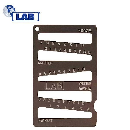 Lab LAB:Key Gauge 5 in 1 LAB-LKG001 | Zoro