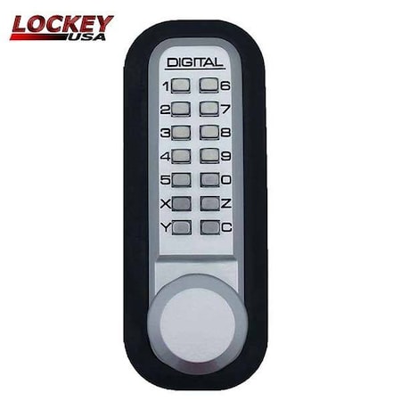 Lockey 2830 - Mechanical Keypad Keyless Knob Lock - Passage - Double ...