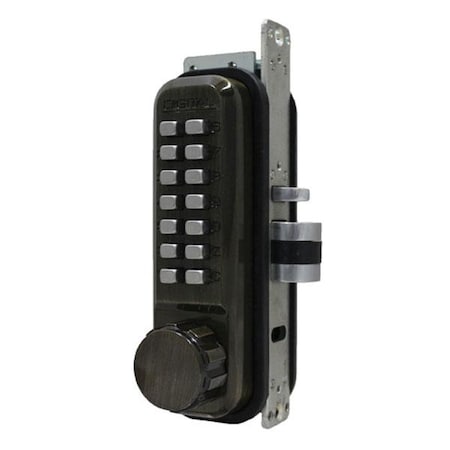 Lockey Lockey 2930-DC - Narrow-Stile Mechanical Keypad Keyless Knob ...