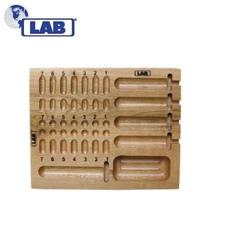 Lab LAB:Wood Block Pinning Tray LPB001 | Zoro