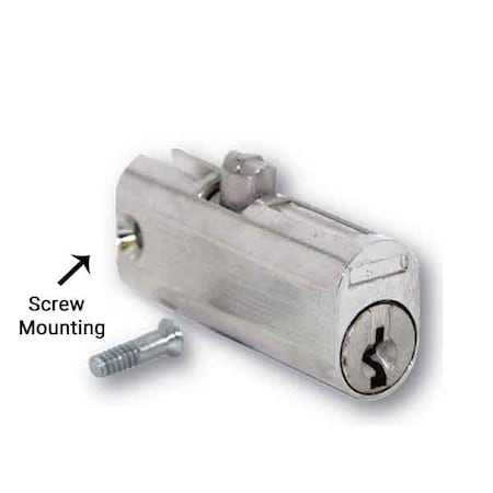 Hpc HPC:File Cabinet Lock w/Screw AH (1-3/4") (Chicago 5001) PTR ...
