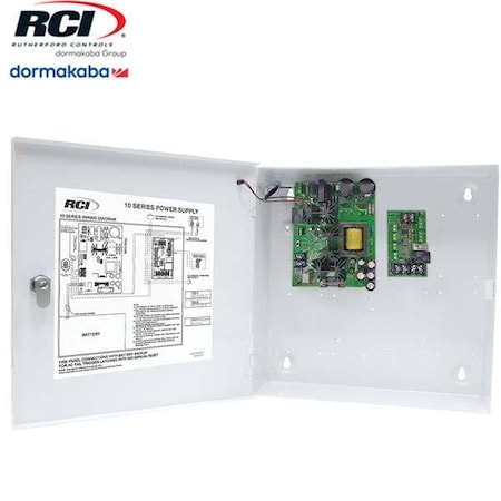 Rci RCI: 3 Amp Power Supply w/ Fire Panel RCI-10-3-FPD | Zoro