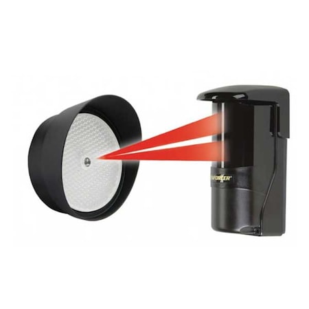Seco-Larm Reflective Photobeam Sensor, range: up to 50ft (15m), 12 ...