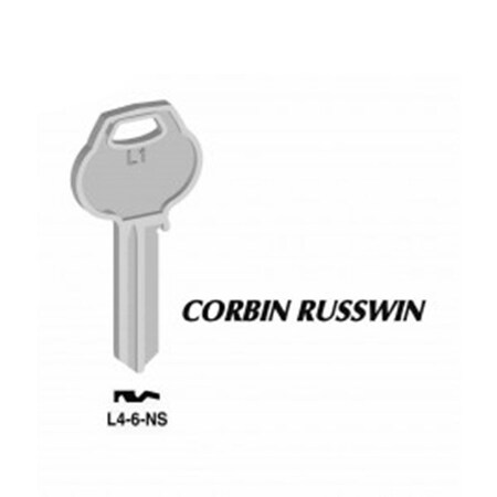 Jet JET: Corbin Russwin L4 6 Pin Key blank JET-L4-6-NS | Zoro