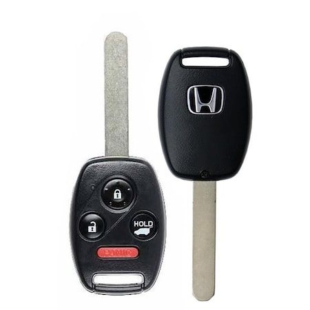 Oem NEW: 2012-2015 Honda Pilot / 4-Button / Remote Head Key / w/ Glass ...