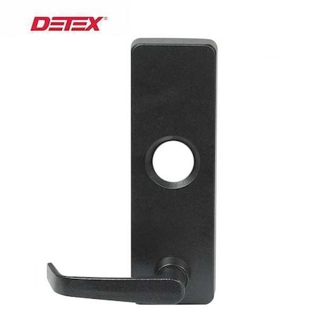 Detex OUTSIDE LEVER TRIM FOR USE WITH ECL-600; LEVER RETRACTS LATCH ...