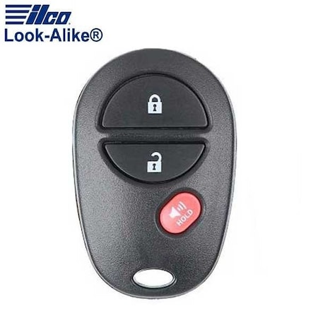 Ilco LAL RKE-TOY-3B1 TOYOTA 3 BUTTON REMOTE KEYLESS ENTRY ILCO ...