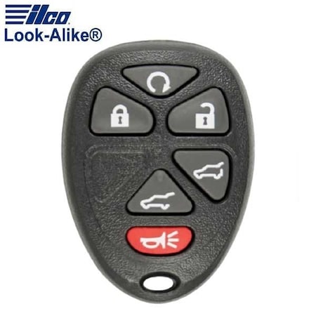 Ilco LAL RKE-GM-6B1 GENERAL MOTORS 6 BUTTON REMOTE KEYLESS ENRTY ILCO ...
