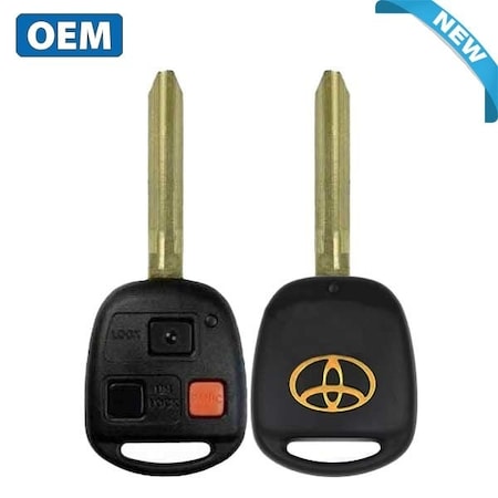 Toyota OEM:NEW2010-2015 FJ Cruiser / 3-Button Remote Head Key / PN89070 ...