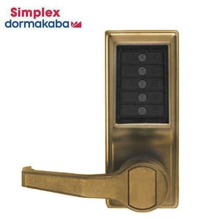 Simplex Kaba 1000 series, right hand, Cylindrical Lock, Combination ...