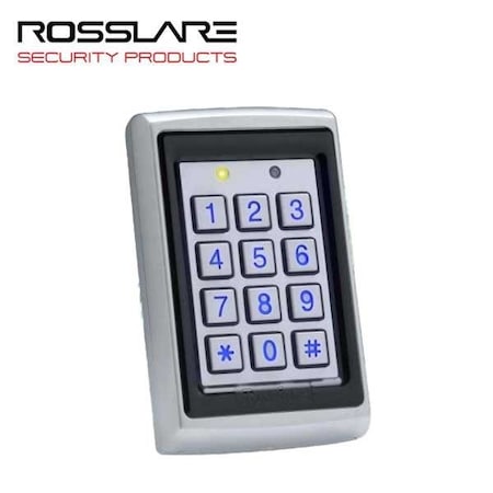 Rosslare ANTI-VANDAL METAL/METAL KEY -BACKLIT PIN + P ROS-AC-Q42HB | Zoro