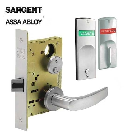 Sargent 8200 Series Mortise Lock Mechanical, Privacy Bedroom or Bath ...