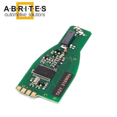 Abrites PCB for Mercedes IR key fob with Frequency TA21 ABRITES-AVDI ...