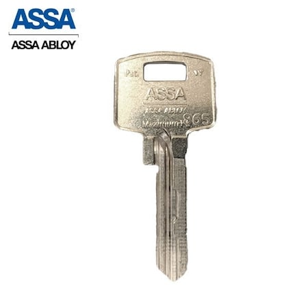 Assa Abloy Maximum+ SFIC Key Blank ASS-762951-865-0A7 | Zoro
