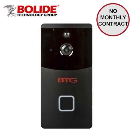 Bolide Wi-Fi Doorbell Camera, 720P/30FPS, 170 Degree view angel, Stand ...