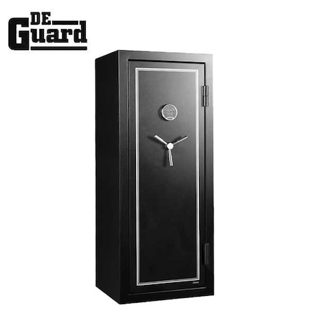 Deguard Rifle & Gun Safe, Electronic Lock, 300 lbs, 30 minute Fire ...