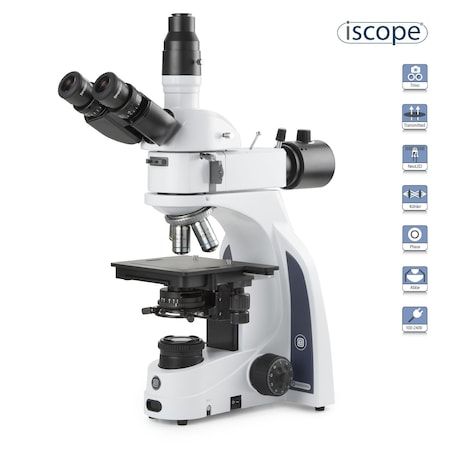Euromex iScope Trinocular Materials & Metallurgy Compound Microscope ...