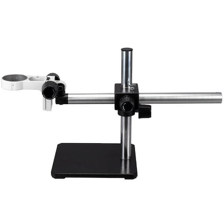 Amscope Single Arm Boom Stand for Stereo Microscopes - Pin Mount, 76mm ...