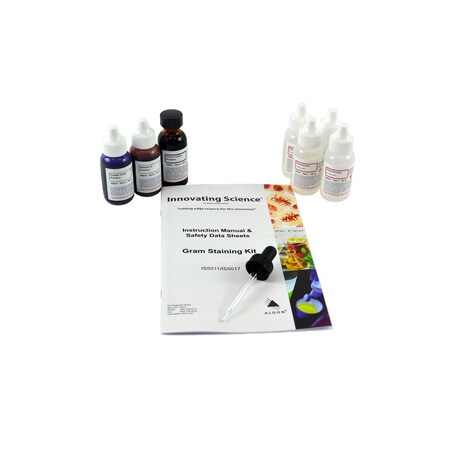 Amscope Gram Staining Kit SK-4G | Zoro