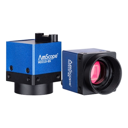 Amscope 3.1MP USB 2.0 High-speed Color CMOS C-mount Microscope Camera ...
