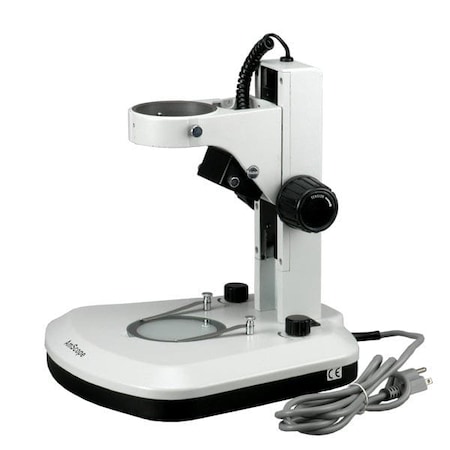 Amscope New Microscope Table Rack Stand with Top & Bottom LED Lights ...