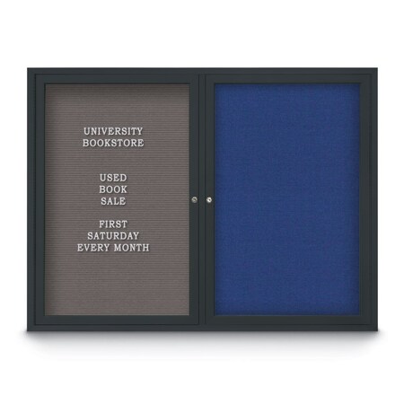 United Visual Products Corkboard, Cork/White, 36" x 36" UV436H-WHITE ...