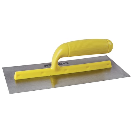Surtek Flat Trowel With Plastic Handle 11X5 123186 | Zoro